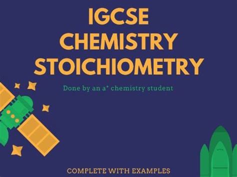 Igcse Chemistry Stoichiometry Notes Teaching Resources Igcse Chemistry Stoichiometry Notes Teaching Resources