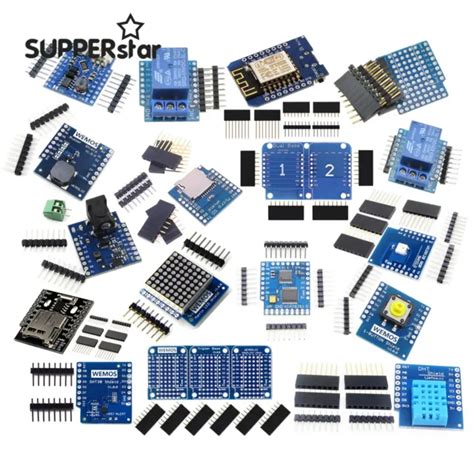 wemos d1 mini nodemcu lua esp8266 relay shield proto board wifi module