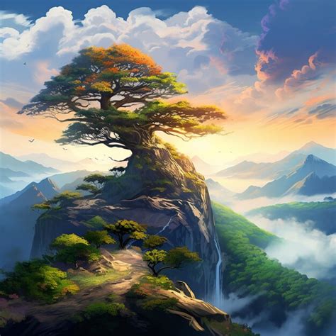 Premium Ai Image Dream Tree