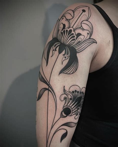 Tattoo Pics For Alicia • Instagram Botanical Tattoo Sleeve Body Art