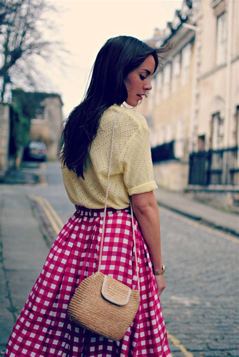 What To Wear With A Gingham Skirt At Paul Gorman Blog
