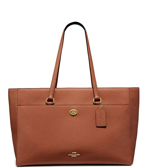 Coach Bolso Tote En Piel El Palacio De Hierro
