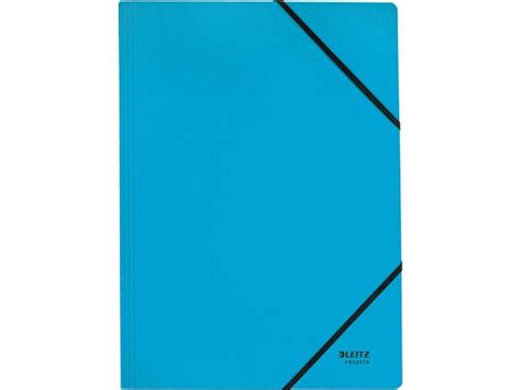 Leitz Portfolio à Ruban élastique Classeur à Levier A4 Bleu