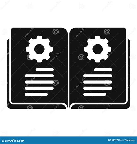 open box technical documentation and algorithm icons set help