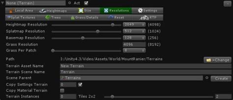 Создание ландшафта на Unity за 24 часа