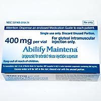 Abilify Maintena Prescription And Dosage Information Mpr