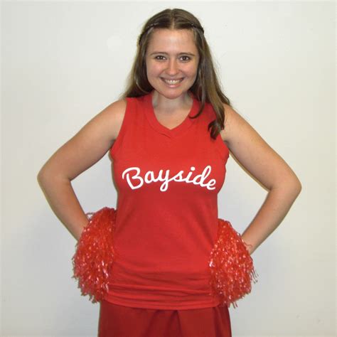 Kelly Kapowski Cheerleading Costume Bayside Cheerleader Saved By The