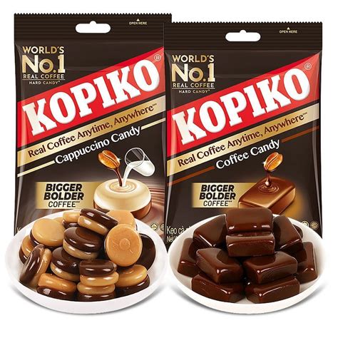 Kopiko Coffee Candy Coffee Cappuccino 140g 35g X 40pcs Shopee