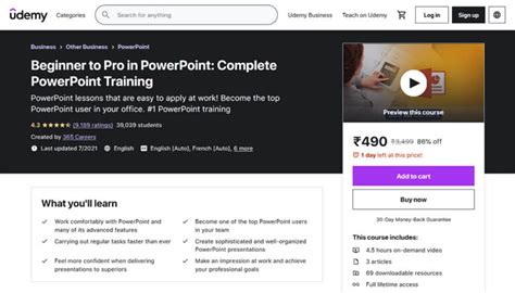 10 Best Online Powerpoint Classes And Courses For Training