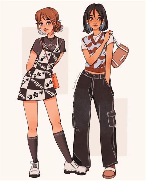 Girl Cartoon Outfits At Wendy Noland Blog