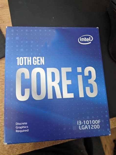 Intel Core I3 10100f Desktop Processor 4 Cores 4 3 GHz LGA1200 Computer CPU I3 10100f And
