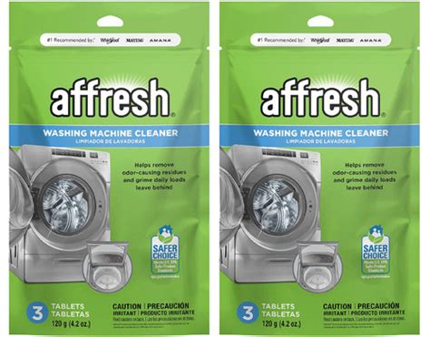 Wtw7600xw2 Whirlpool Washer Affresh Cleaning Tablets 2 Pack 6 Tablets