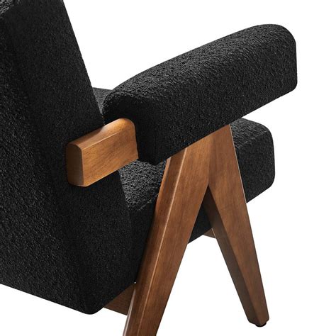 Buy Modway Lyra Living Room Modern Accent Lounge Chair With Boucle
