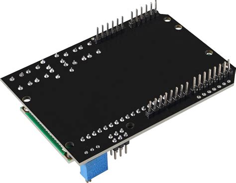 Display Lcd 16x2 Shield Keypad Con Teclado Azul Tecneu