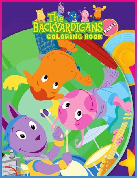 The Backyardigans Coloring Pages The Backyardigans Party Coloring