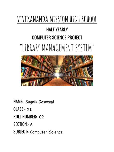 computer science project pdf
