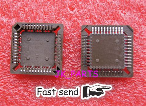10pcs New Plcc44 44 Pin 44pin Smd Ic Socket Adapter Plcc Converter Ebay