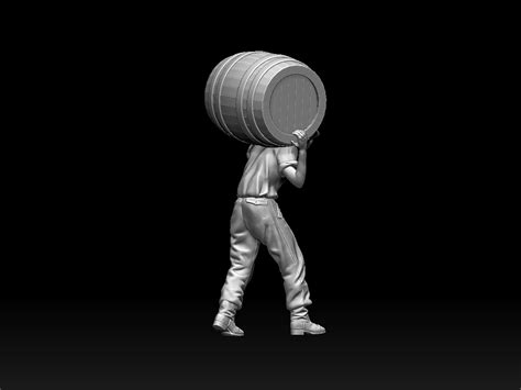 stl file worker 🍷・3d printable model to download・cults