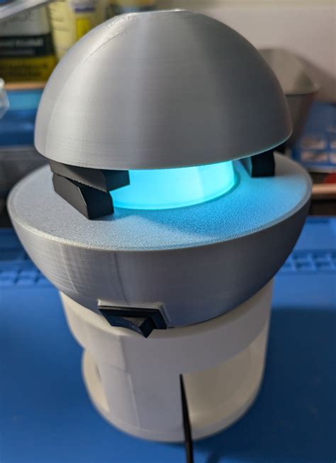 3d file glowing demon core led lamp 🔦 ・3d printable model to download・cults