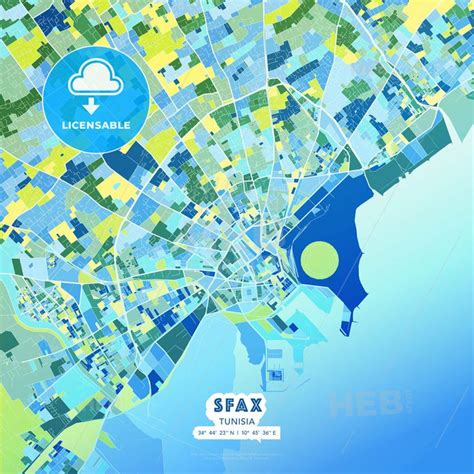 sfax map print template streit