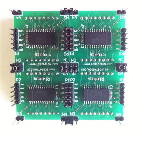 max7219 dot matrix module control display module spi arduino diy kit