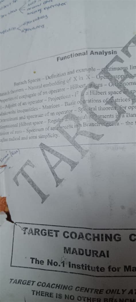 Functional Analysis Banach Spaces Definition And Example Continuous