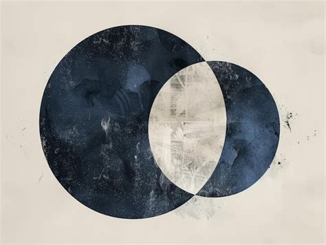 Premium Photo Abstract Overlapping Circles Art