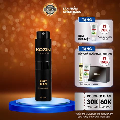 Nước Hoa Nam Cao Cấp Kozin Sexy Man 15ml Kozin Vietnam