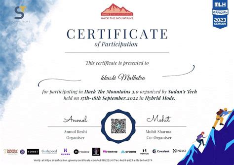 Khushi Malhotra On Linkedin Participated In Sudans Tech Hack The