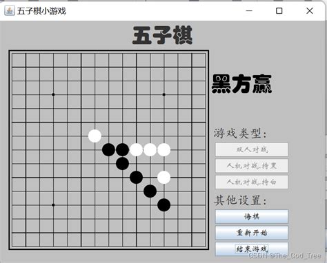 Java课程设计——五子棋游戏(个人)java五子棋 Csdn博客 Java课程设计——五子棋游戏(个人)java五子棋 Csdn博客