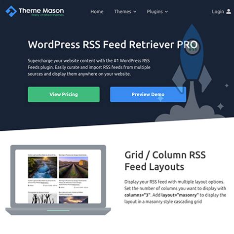 Download Wordpress Rss Feed Retriever Pro 165 Getmythemes