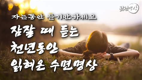 ☯ 수면명상 천년동안 읽혀온 모든 면에서 좋아지는 지혜의 확언 바꿀수 없는 것을 받아들이게 하는 지혜 잠잘 때 듣는
