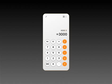 A Non Scientific Calculator View By Sabika Sajid On Dribbble