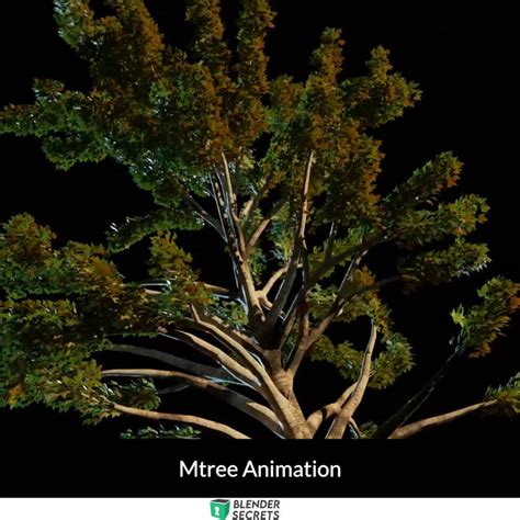 Mtree Animation D SECRETS Blender Secrets