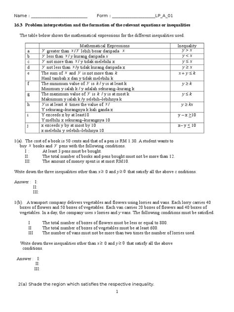 linear programming pdf teaching mathematics business