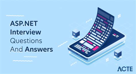 Latest Aspnet Interview Questions And Answers 2020 Freshers Updated 2025