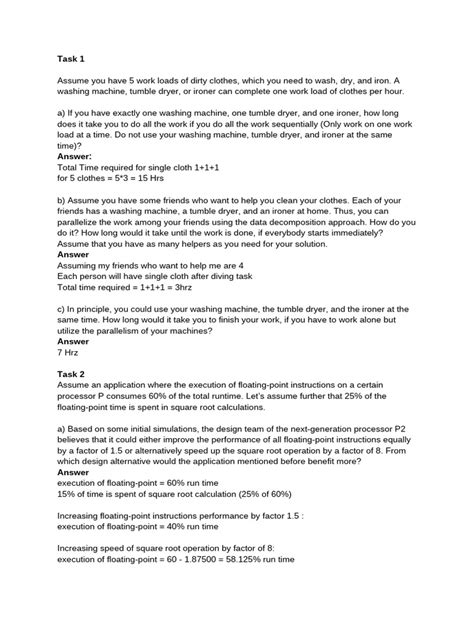 assignment1 pdf parallel computing computer programming