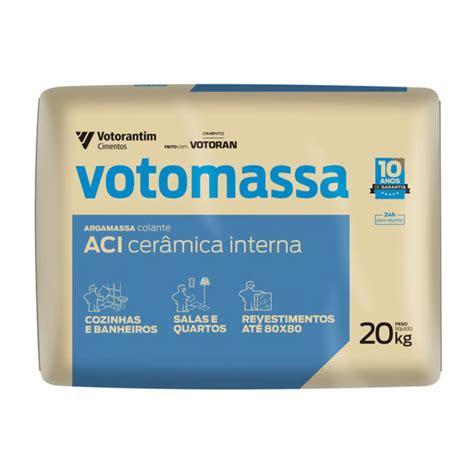 Argamassa Votomassa Ac1 Interna 20kg Votoran Guemat Guemat