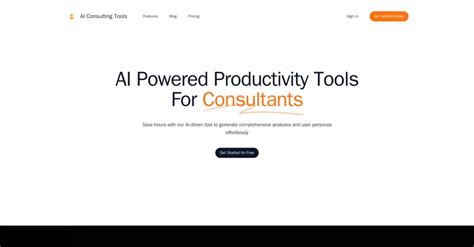 Ai Consulting Tools — Ai Tools Catalog