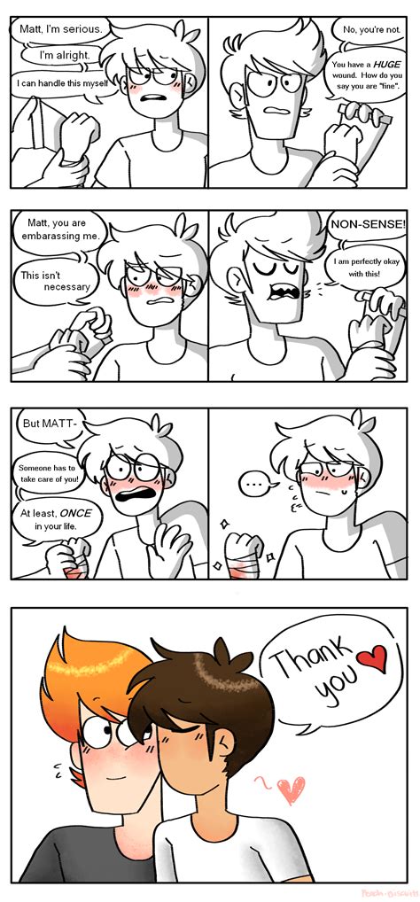 Someone To Take Care Of You Eddmatt Comic By Chioco On Deviantart