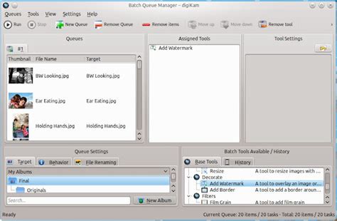 How To Add Watermarks In Batch To Your Photos In Linux DigiKam Tutorial Geek