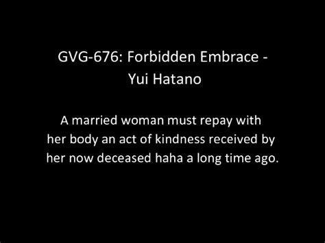Erojapanese Com Gvg Forbidden Embrace Yui Hatano Yui Hatano