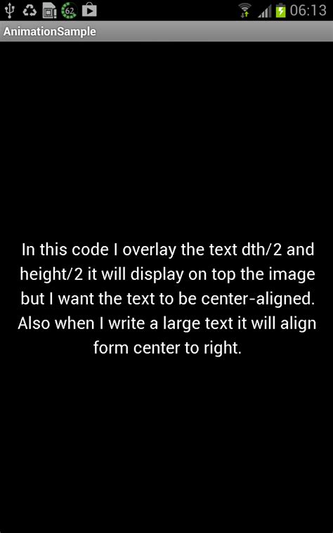 Java How To Overlay Image With Multiline Text Text Will Be In Center