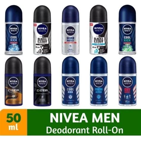 Jual Nivea Men Deodorant Roll On 50ml Shopee Indonesia