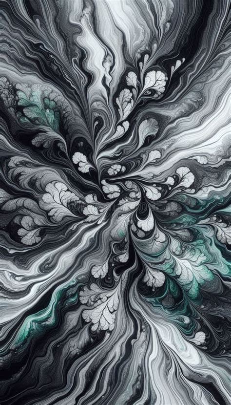 Abstract Surreal Nature Art With Quirky Forms Shapes Dreams Fluid