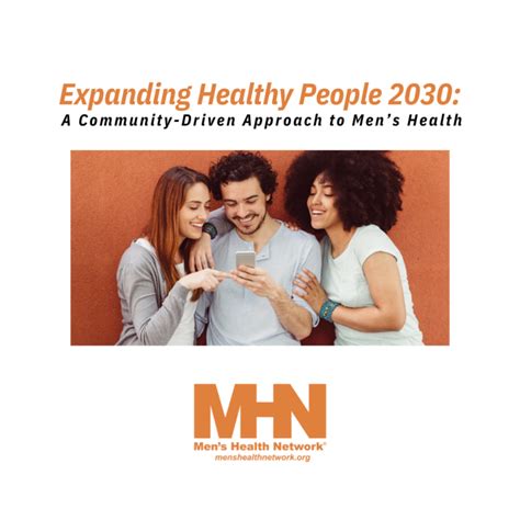 Expanding Healthy People 2030 A Community Driven Approach To Mens Health Talking About Mens