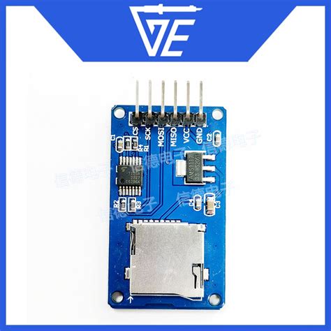 Mạch đọc Thẻ Nhớ Mô đun Thẻ Nhớ Micro Sd Thẻ Tf Mini đọc Ghi Giao Diện Spi Nguồn điện
