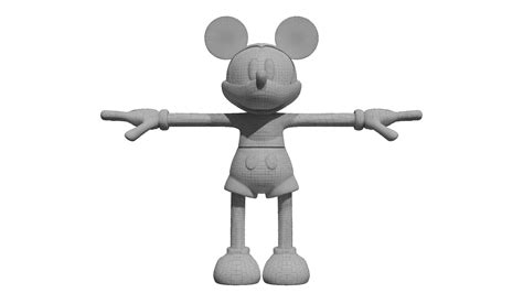 3d File Mickey Mouse・3d Printer Model To Download・cults