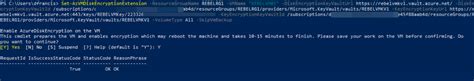 step by step guide to encrypt azure linux vm powershell guide