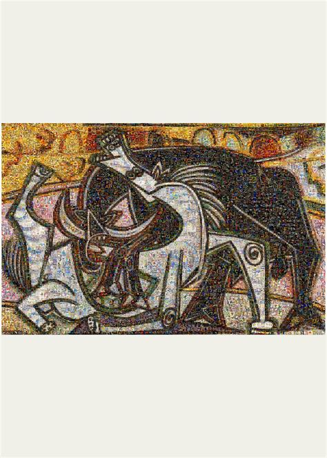 Contemporary Art Projects Usa Bullfight Mosiac Photography By Leo